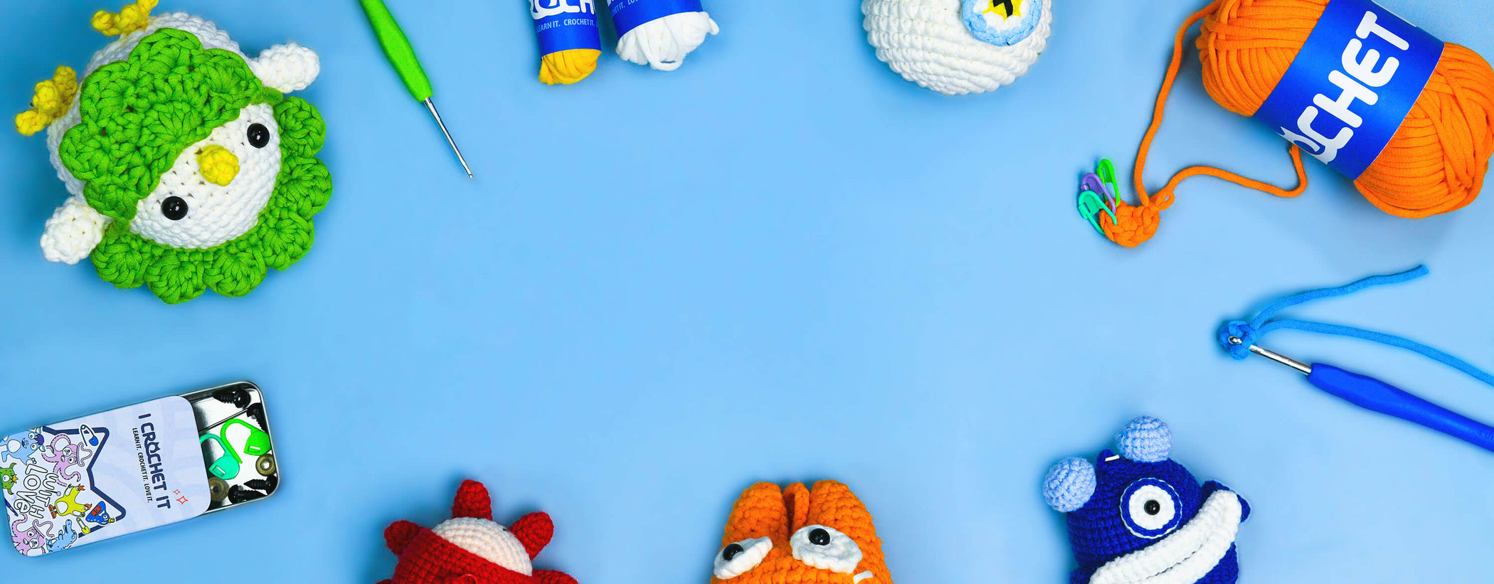 The ICrochetIt | Learn to crochet kits for beginners